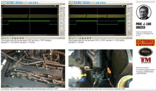 Mide las señales de CKP y CMP de un Aveo - Alianza Automotriz